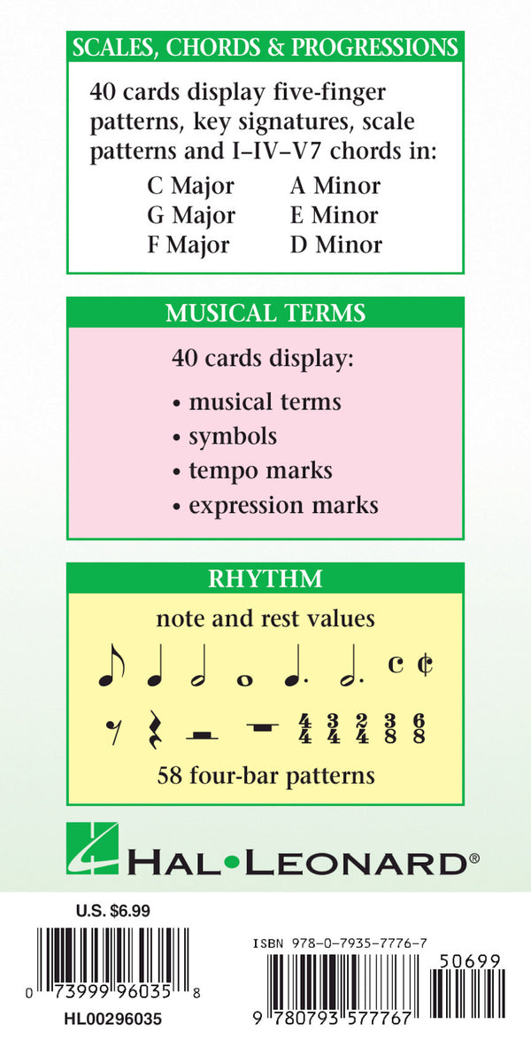 Music Flash Card– Set B Hal Leonard Student Piano Library – Cristofori ...