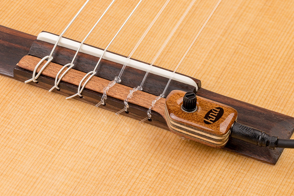 KNA NG-2 Nylon String Guitar Pickup with volume control – Cristofori Music