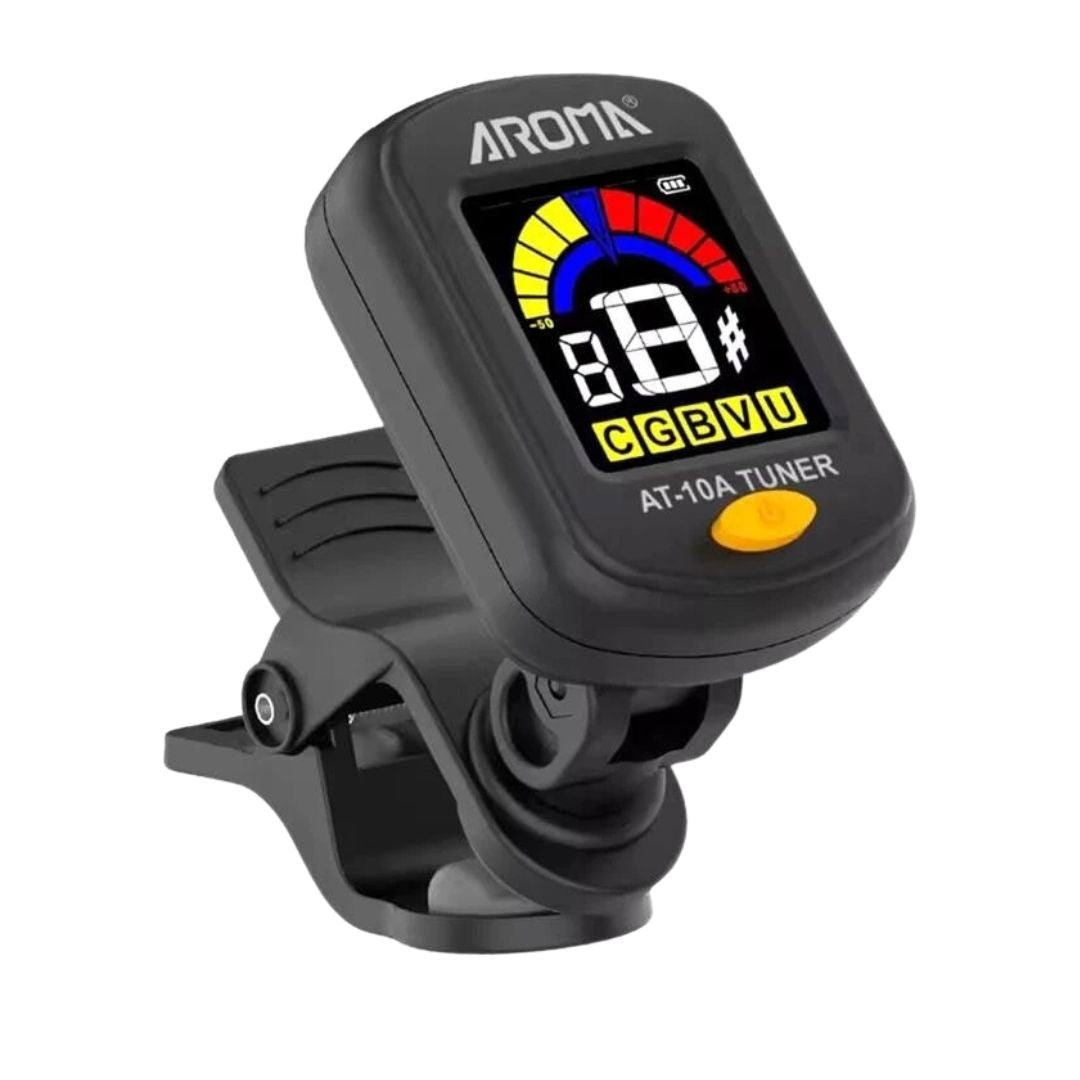 AROMA AT-10A Rechargeable Clip-on Tuner – Cristofori Music