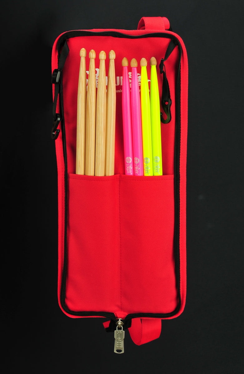 Colorful Drumstick Bag - Red – Cristofori Music