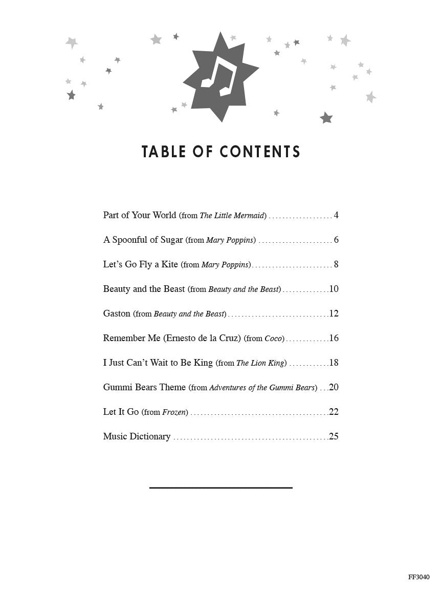 HL - Playtime® Piano Disney Level 1 – Cristofori Music