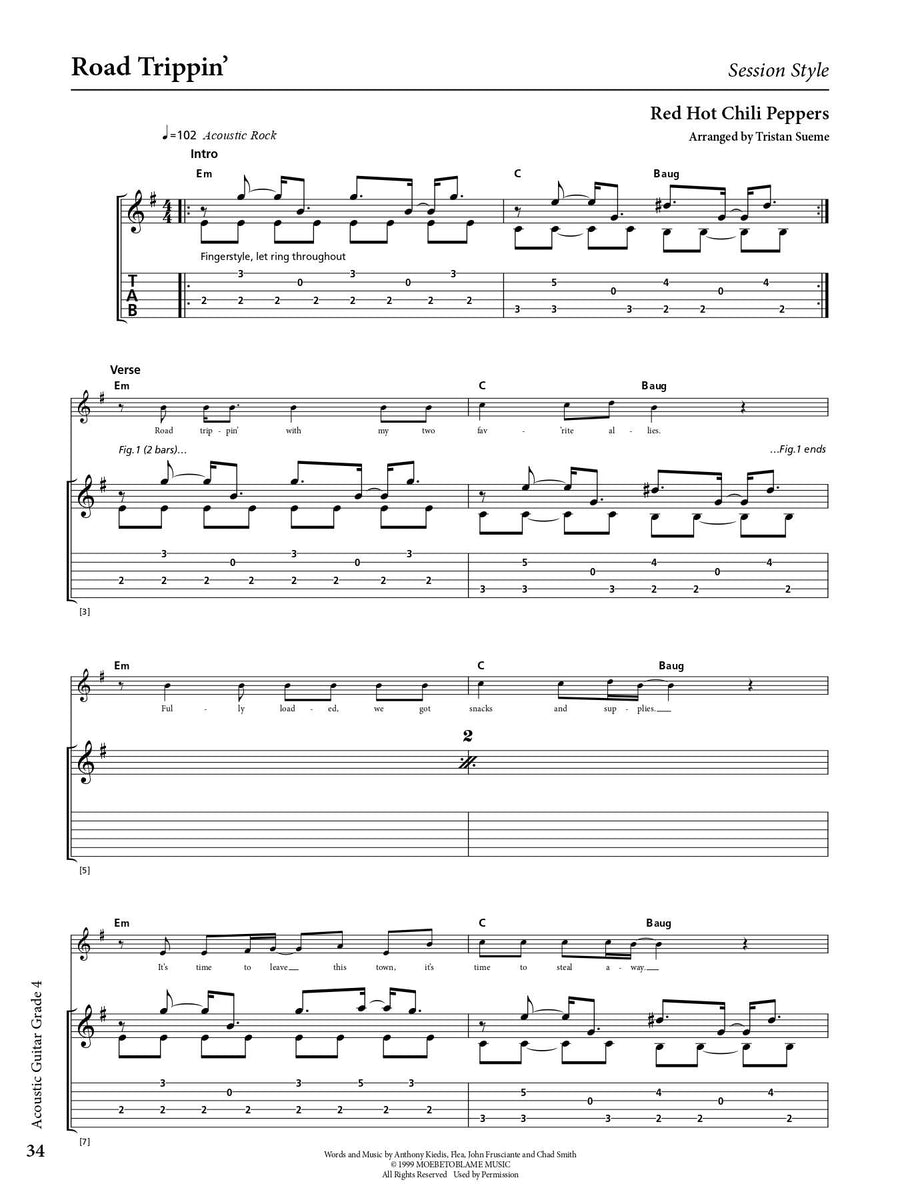 Rockschool Acoustic Guitar Grade 4 (2019) – Cristofori Music