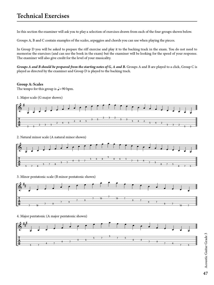 Rockschool Acoustic Guitar Grade 3 (2019) – Cristofori Music