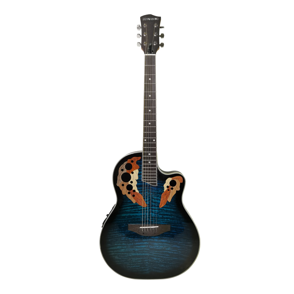 Suzuki SRB-2FL Acoustic-electric Guitar Blue (BLS) – Cristofori Music