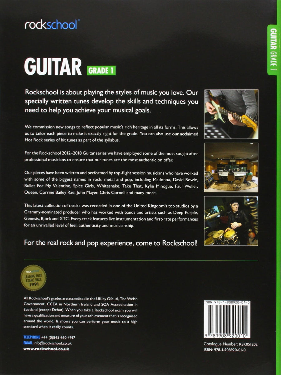 Rockschool Guitar Grade 1 – Cristofori Music